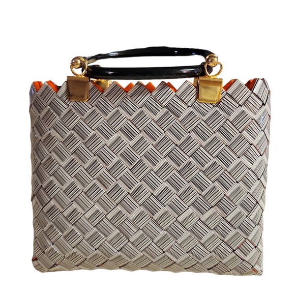 Nahui Ollin | Bags | Nahui Olin Bar Code Wrapper Handbag | Poshmark